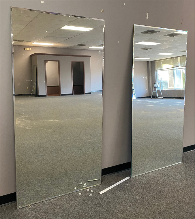 DanceOutfitters.com: 6ft High x 3ft Wide mirrors - SOLD OUT